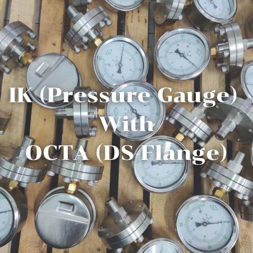 Pressure gauge IK with Diaphragm Octa (Flange) - OCTA จำหน่ายเครื่องมือ ...